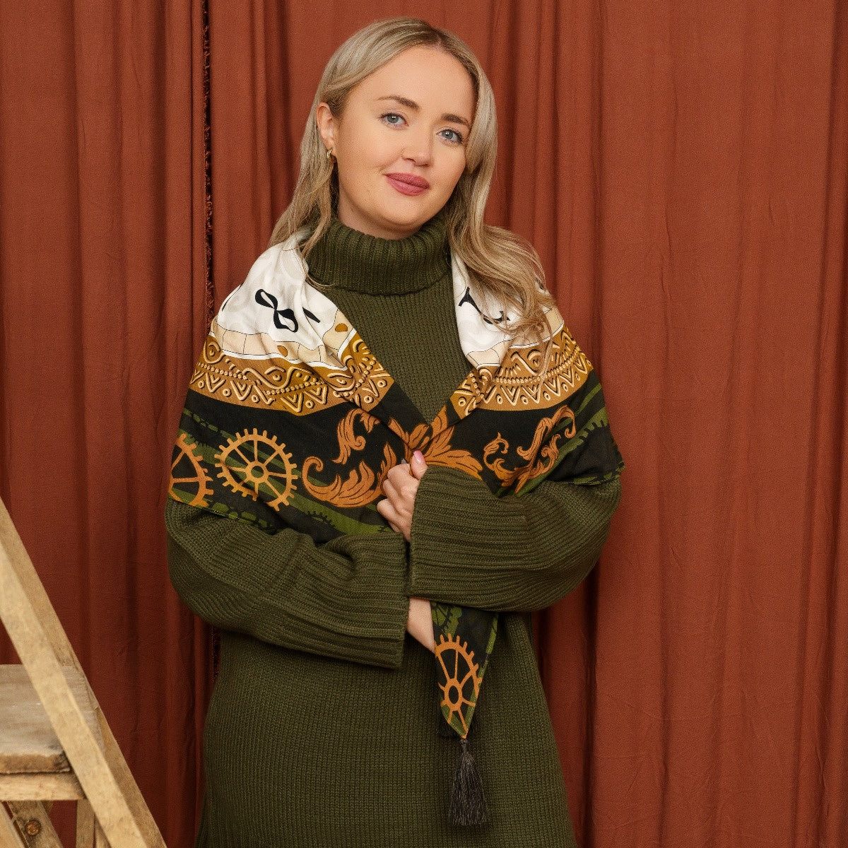 Tick Tock Clock Shop Large Square Scarf – LittleShoppeOfMemories